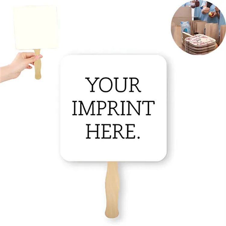 Square Hand Fan with Rounded Corners – Box of Zeal