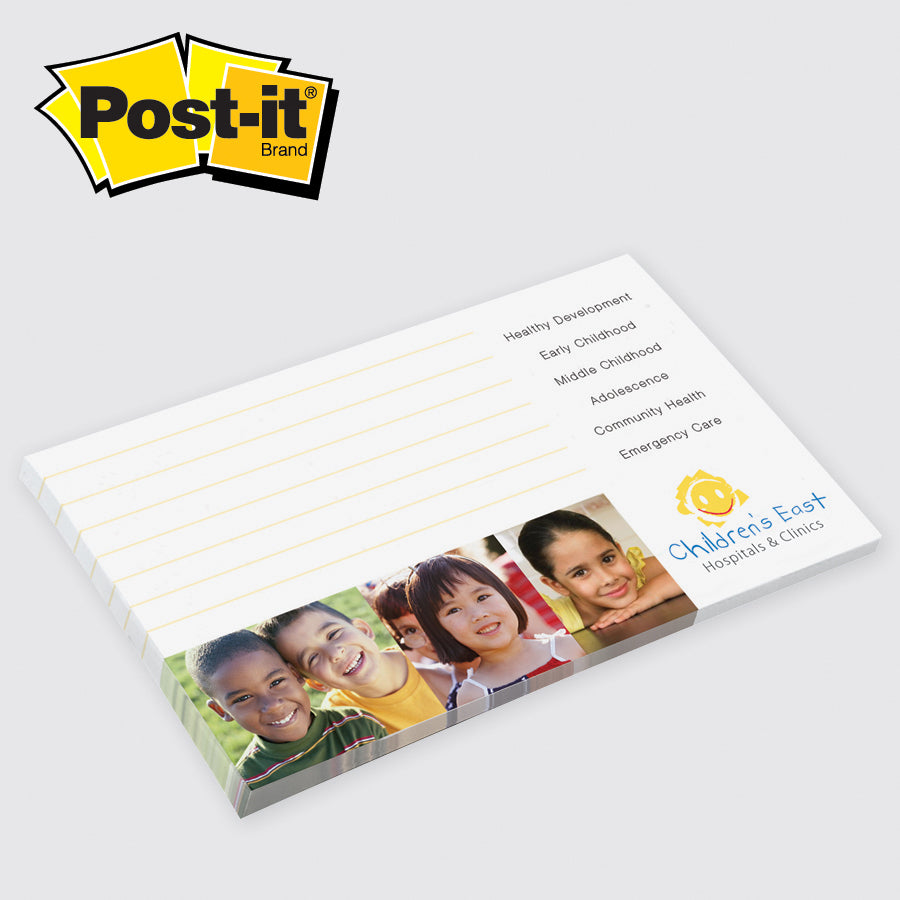 Post-it® Custom Printed Notes - 3 x 5 – Box of Zeal